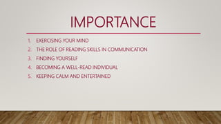 READING.pptx | Education