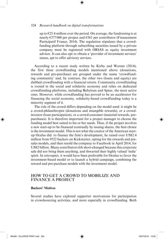 Reading croud funding | PDF