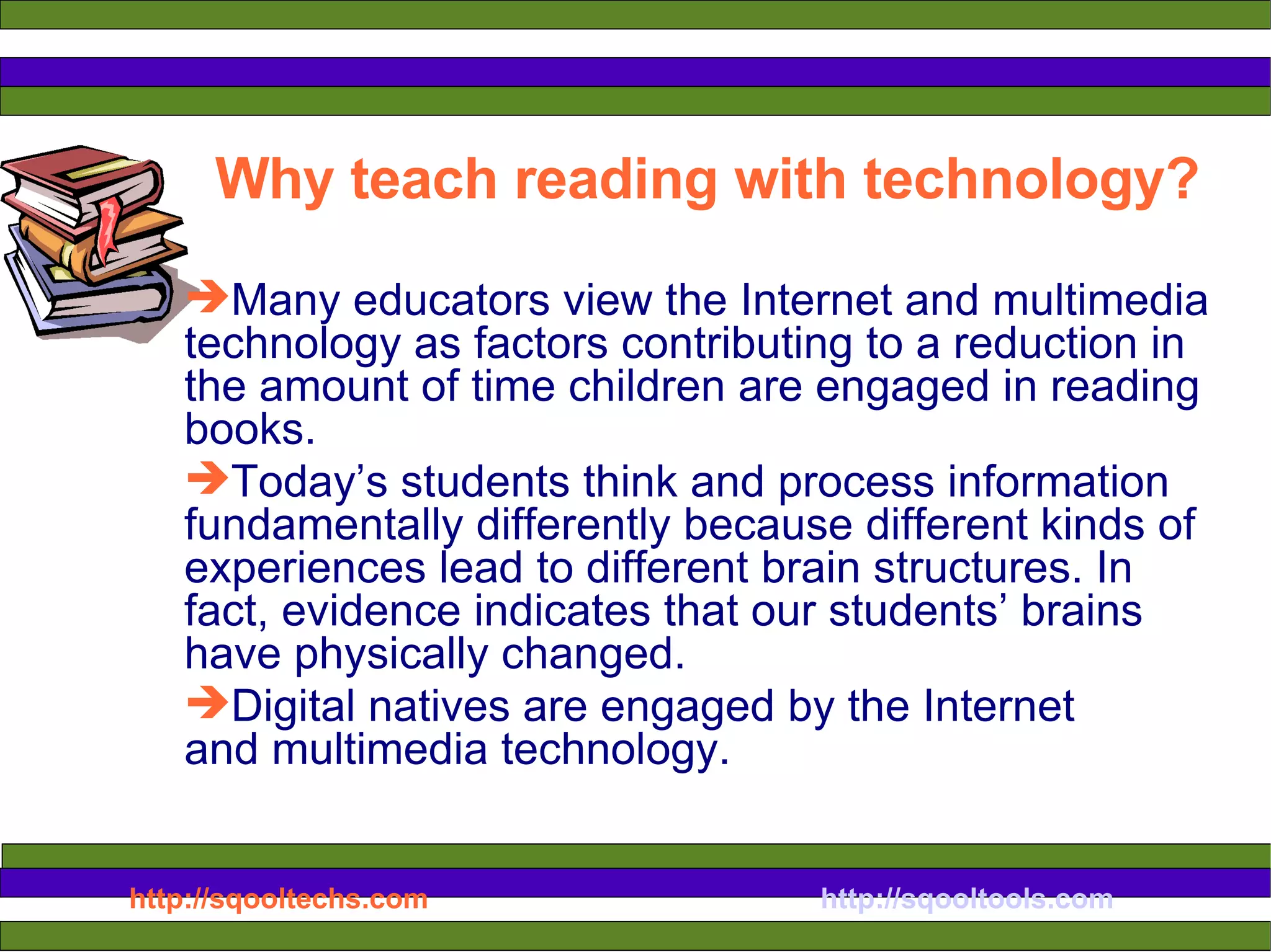 Reading and Technology: Make the Connection | PPT
