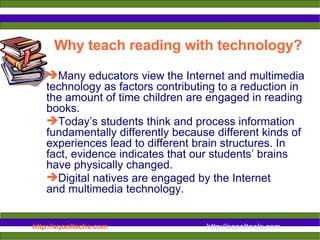Reading and Technology: Make the Connection | PPT