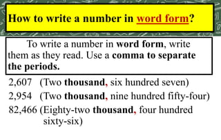 Reading-And-Writing-Numbers.Grade2(2019) | PPTX