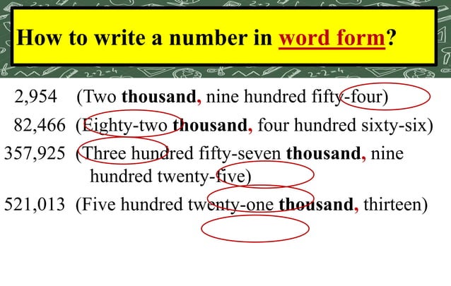 Reading-And-Writing-Numbers.Grade2(2019) | PPTX | Board Games and ...