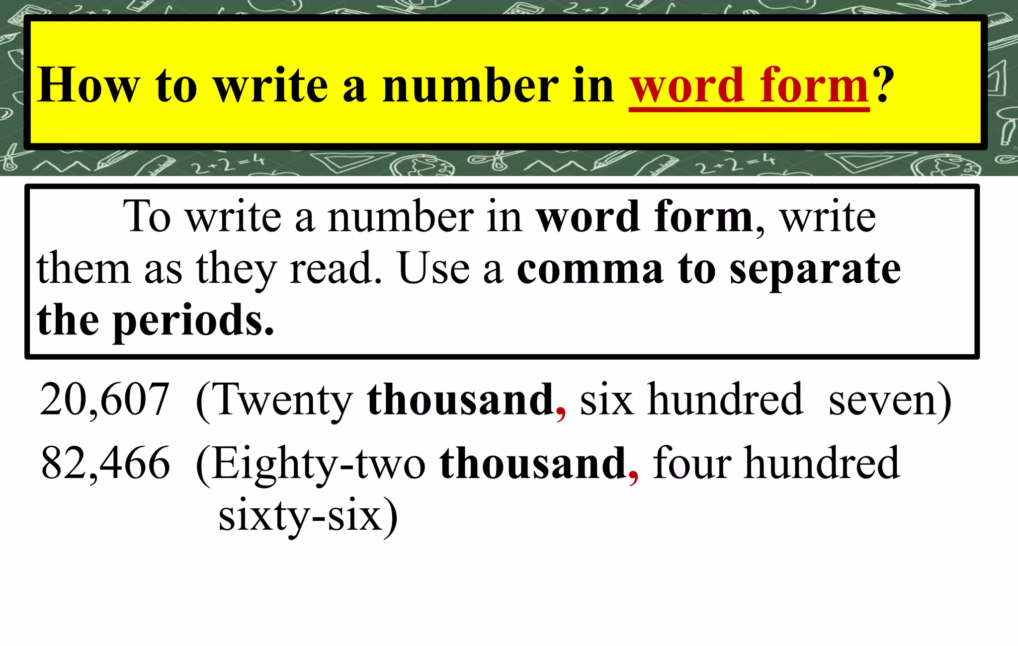 Reading-And-Writing-Numbers.Grade3(2019) | PPTX