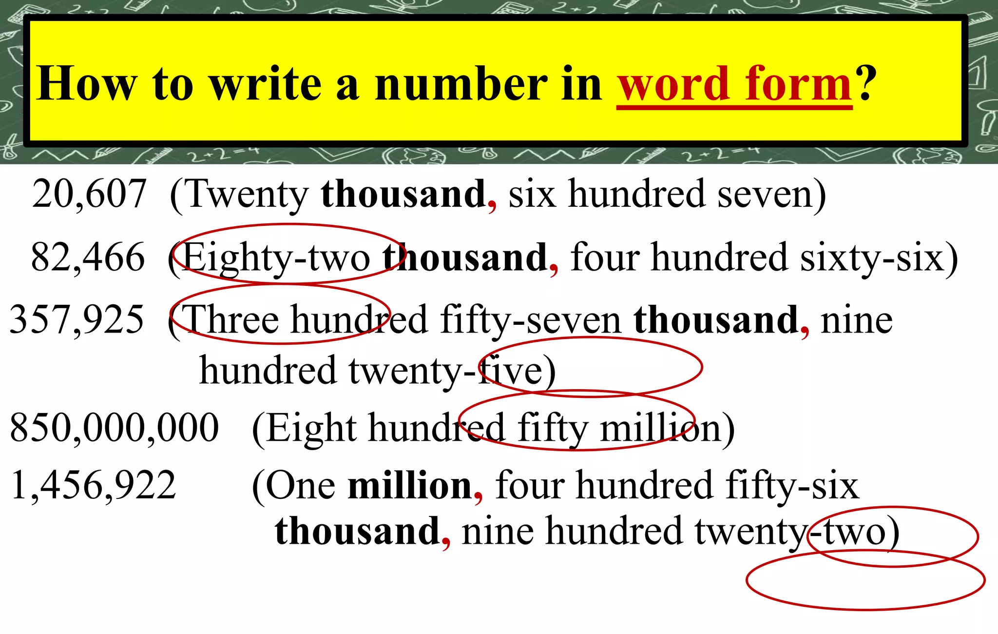 Reading-And-Writing-Numbers.Grade3(2019) | PPTX