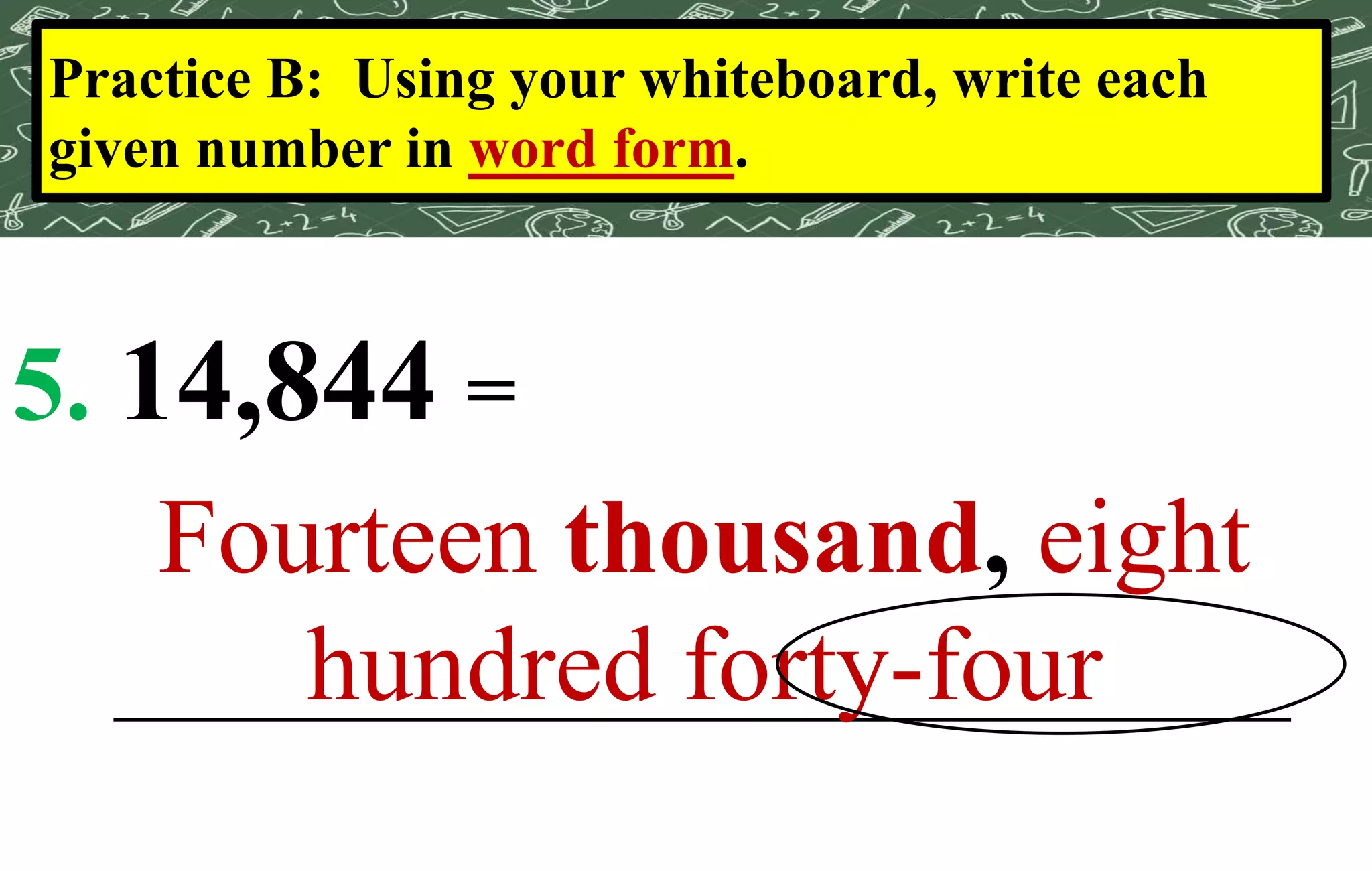 Reading-And-Writing-Numbers.Grade3(2019) | PPTX