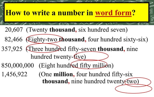 Reading-And-Writing-Numbers.Grade3(2019) | PPTX
