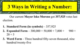 Reading-And-Writing-Numbers.Grade3(2019) | PPTX