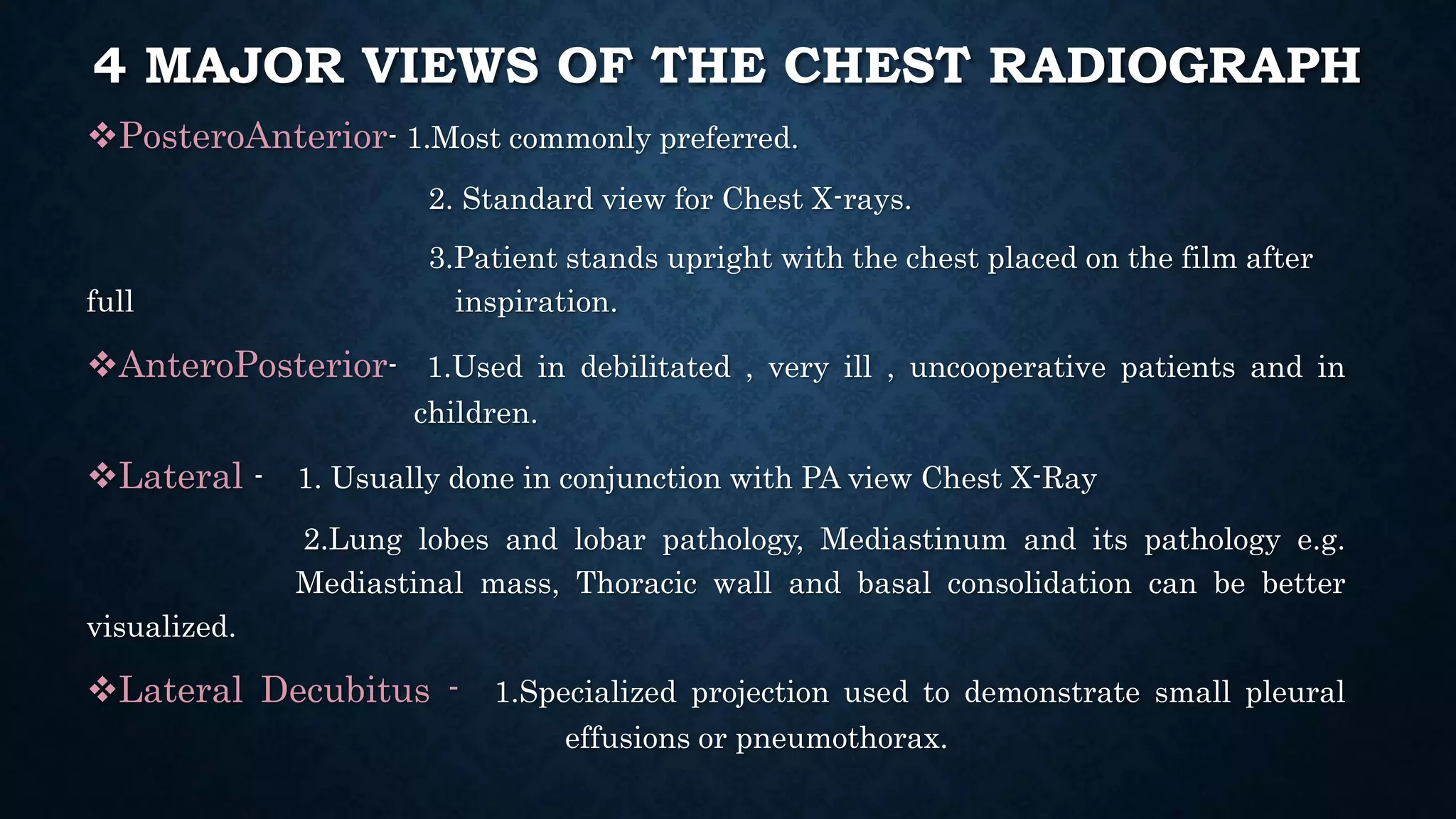 Reading chest-x-rays | PPTX | Lung and Respiratory Health | Diseases ...