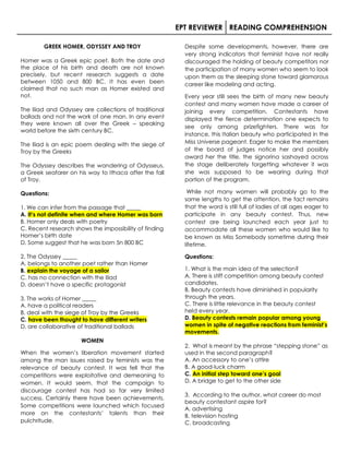 READING-COMPREHENSION in English Reviewer | PDF