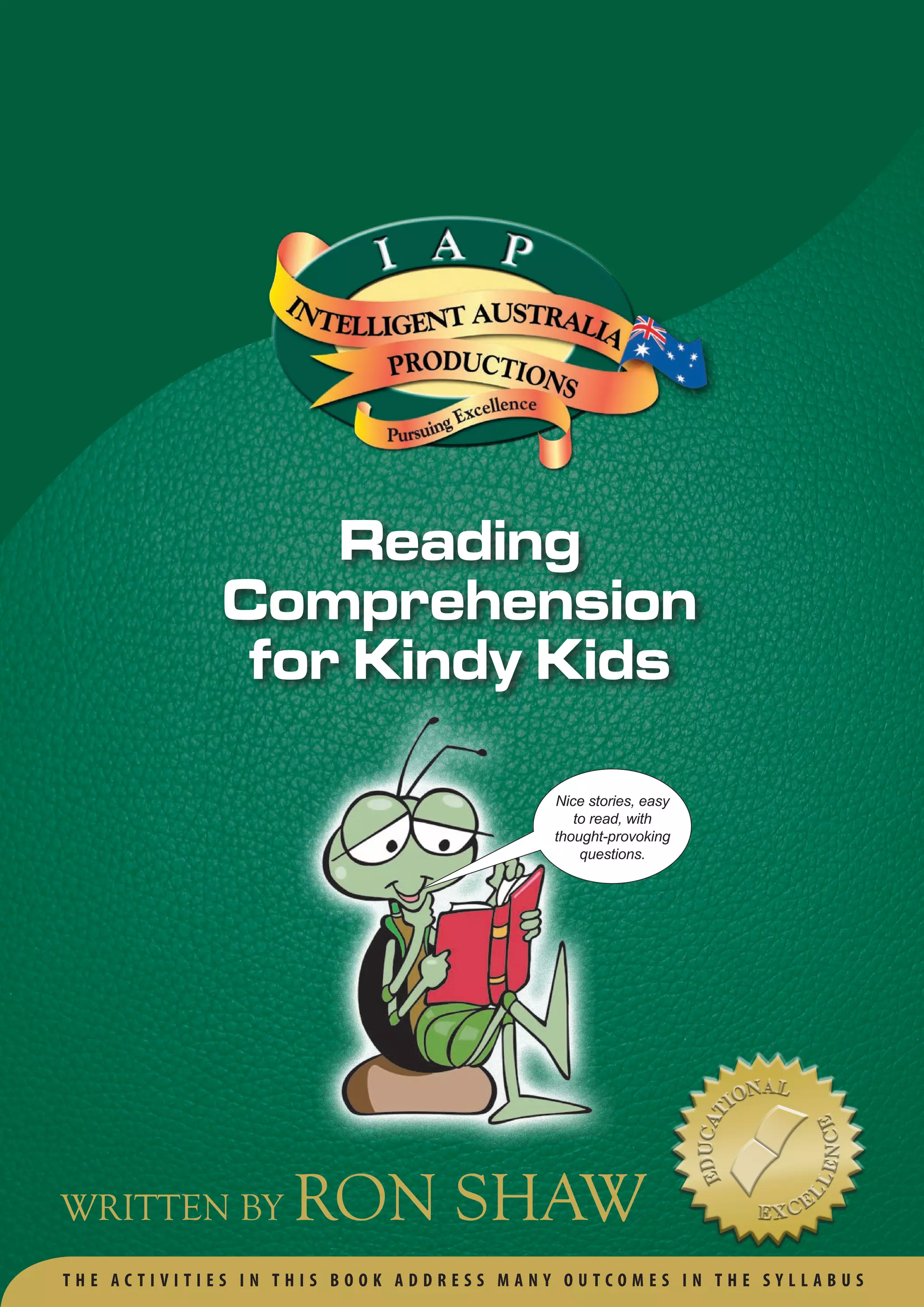 Reading comprehension-for-kindy-kids | PDF