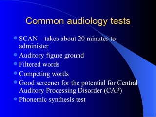 Reading Disabilities for Medical Professionals | PPT