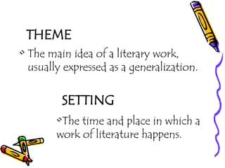 Reading on- Elements of a Short Story.ppt
