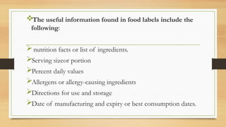 reading-food-labelb grade four presenatation.pptx