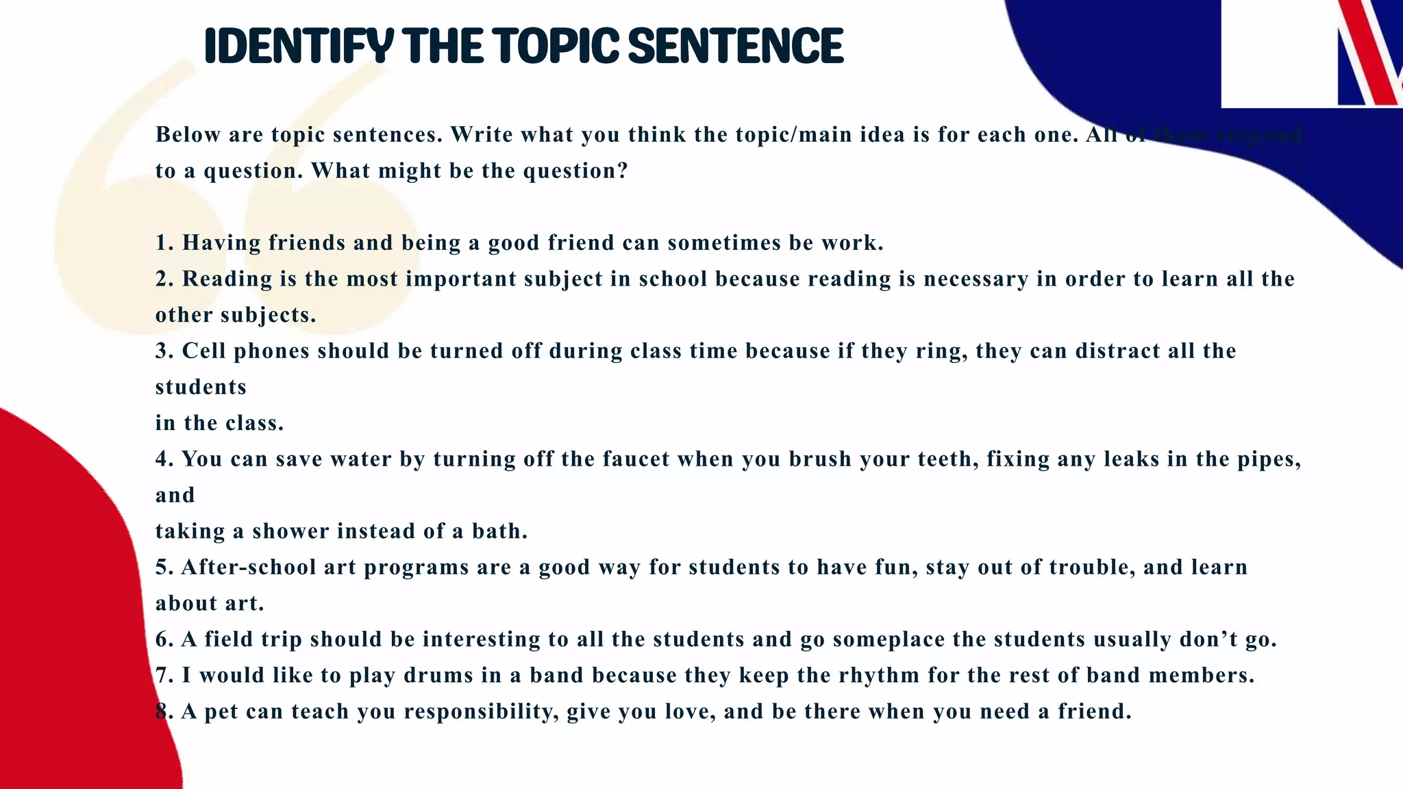 READING - IDENTIFYING MAIN IDEAS.pptx