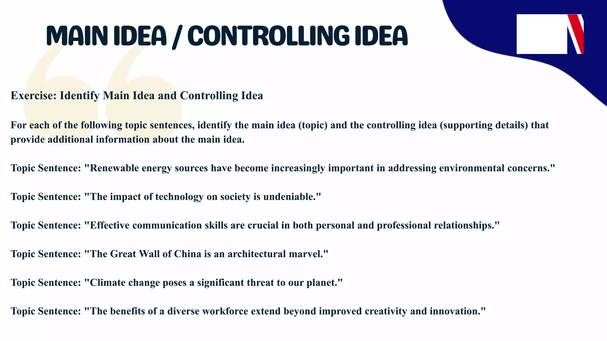 READING - IDENTIFYING MAIN IDEAS.pptx