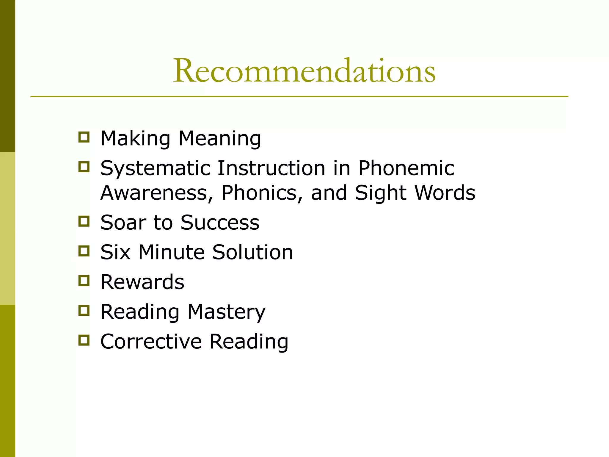 Reading Interventions | PPT