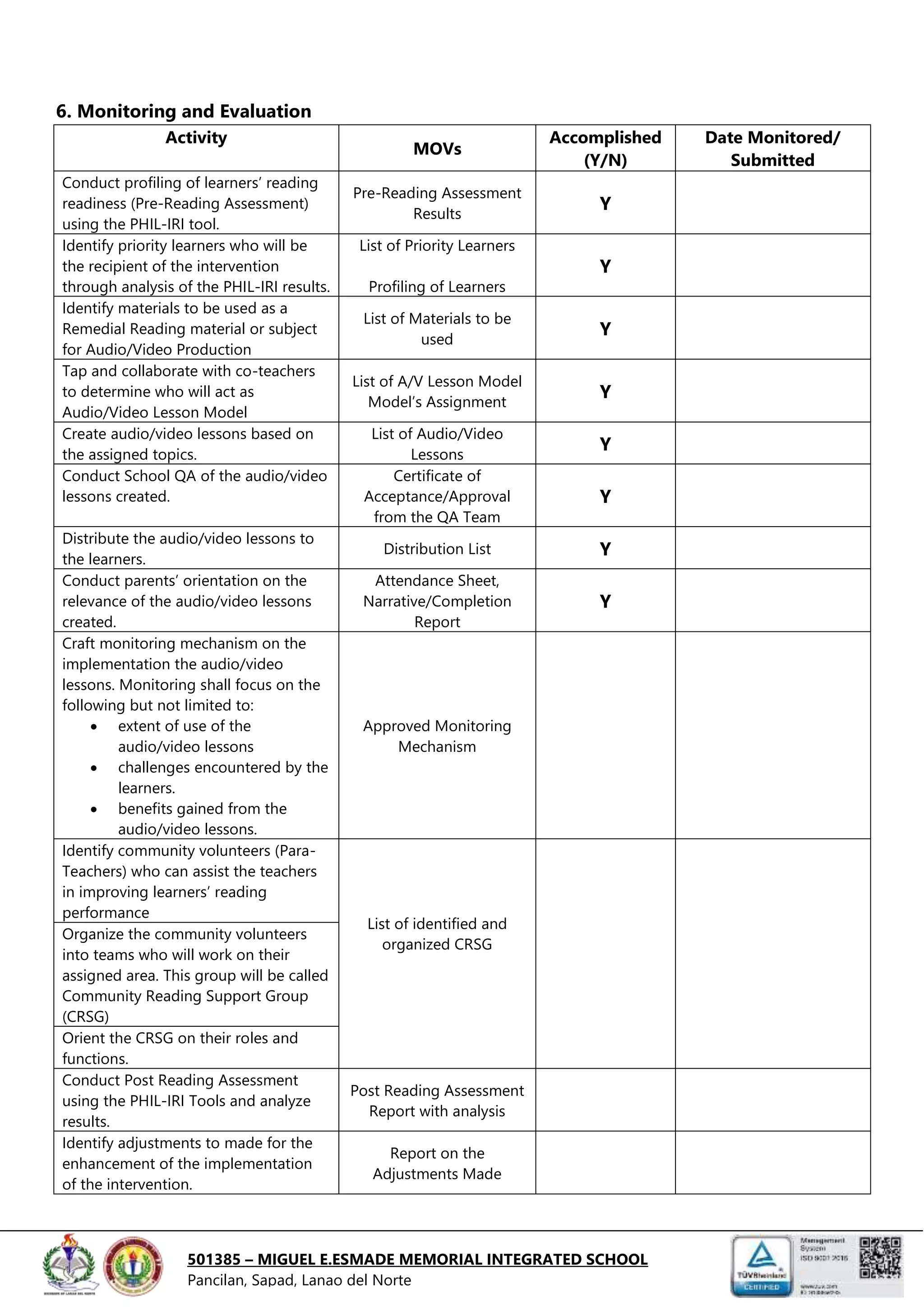 Reading-Proposal grade 10.docx