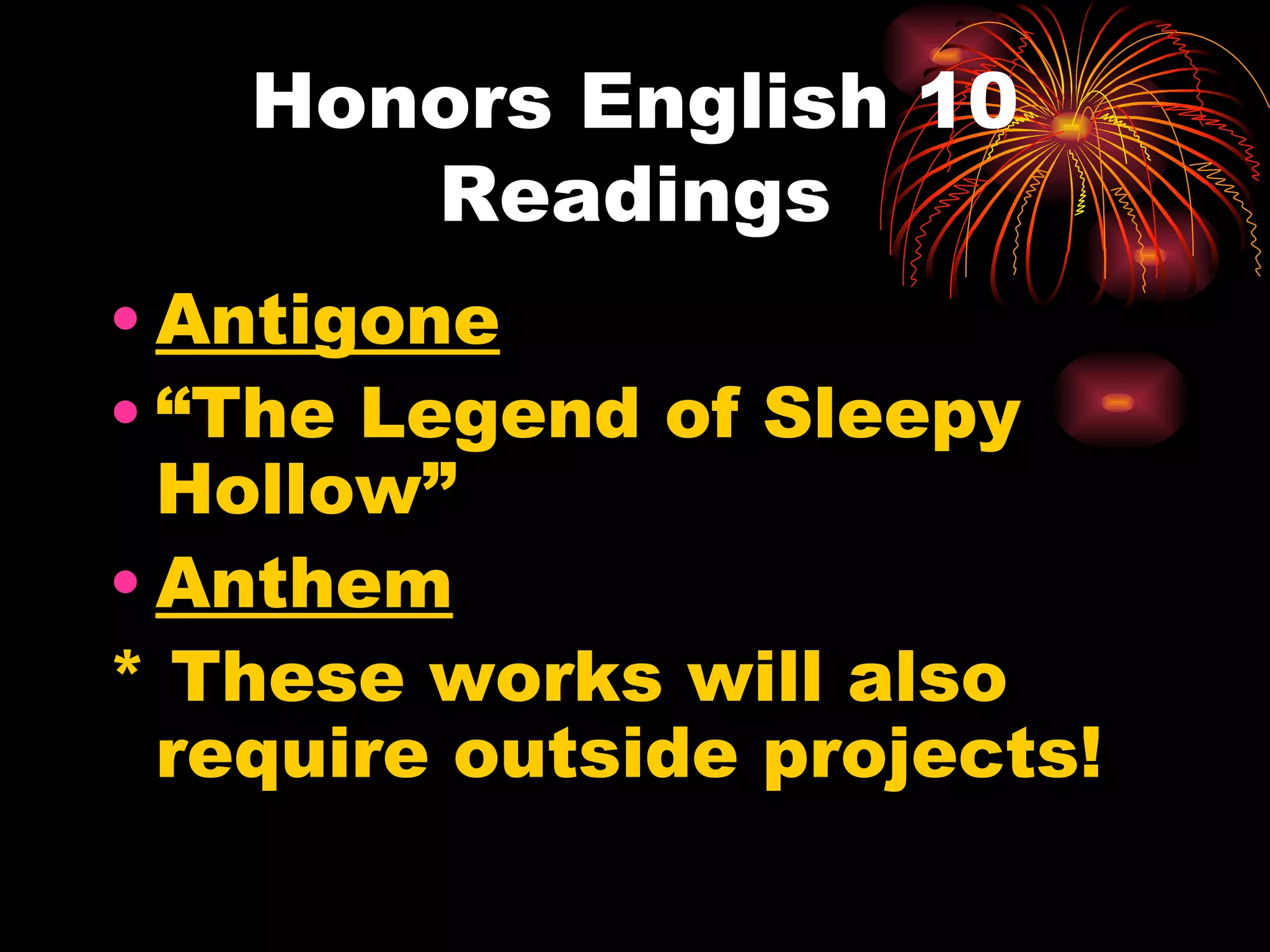 Reading Selections PowerPoint | PPT