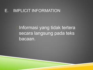 Reading skill1 | PPTX