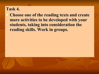 Reading Skills | PPT