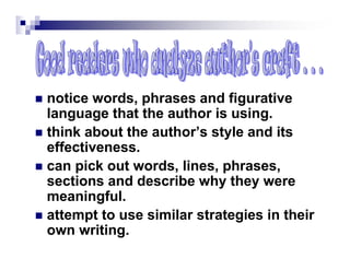 Cognitive Reading Strategies - Overview | PDF