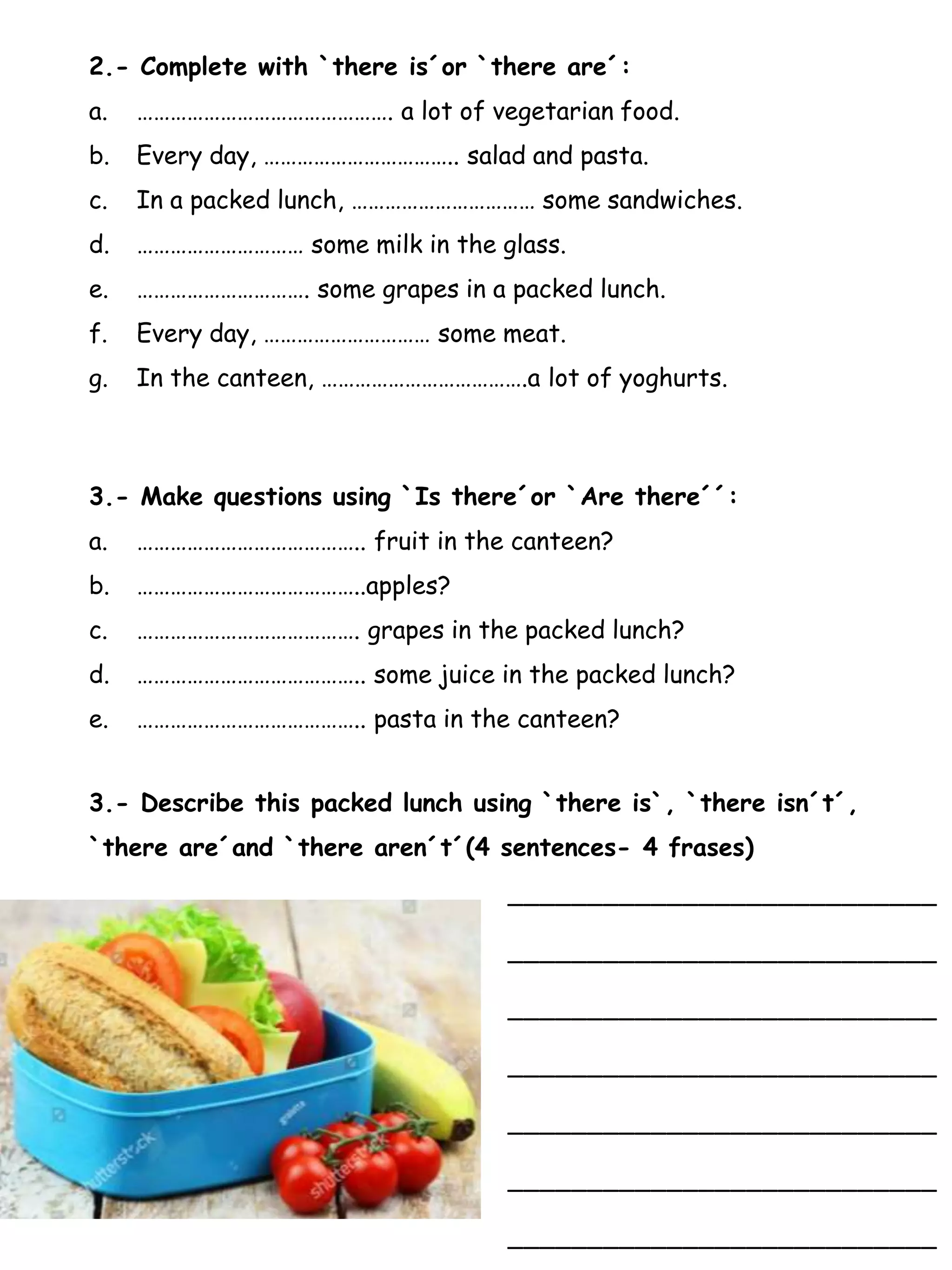 READING: THERE IS- THERE ARE | PPTX