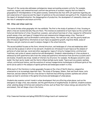 Reading unit summaries | PDF