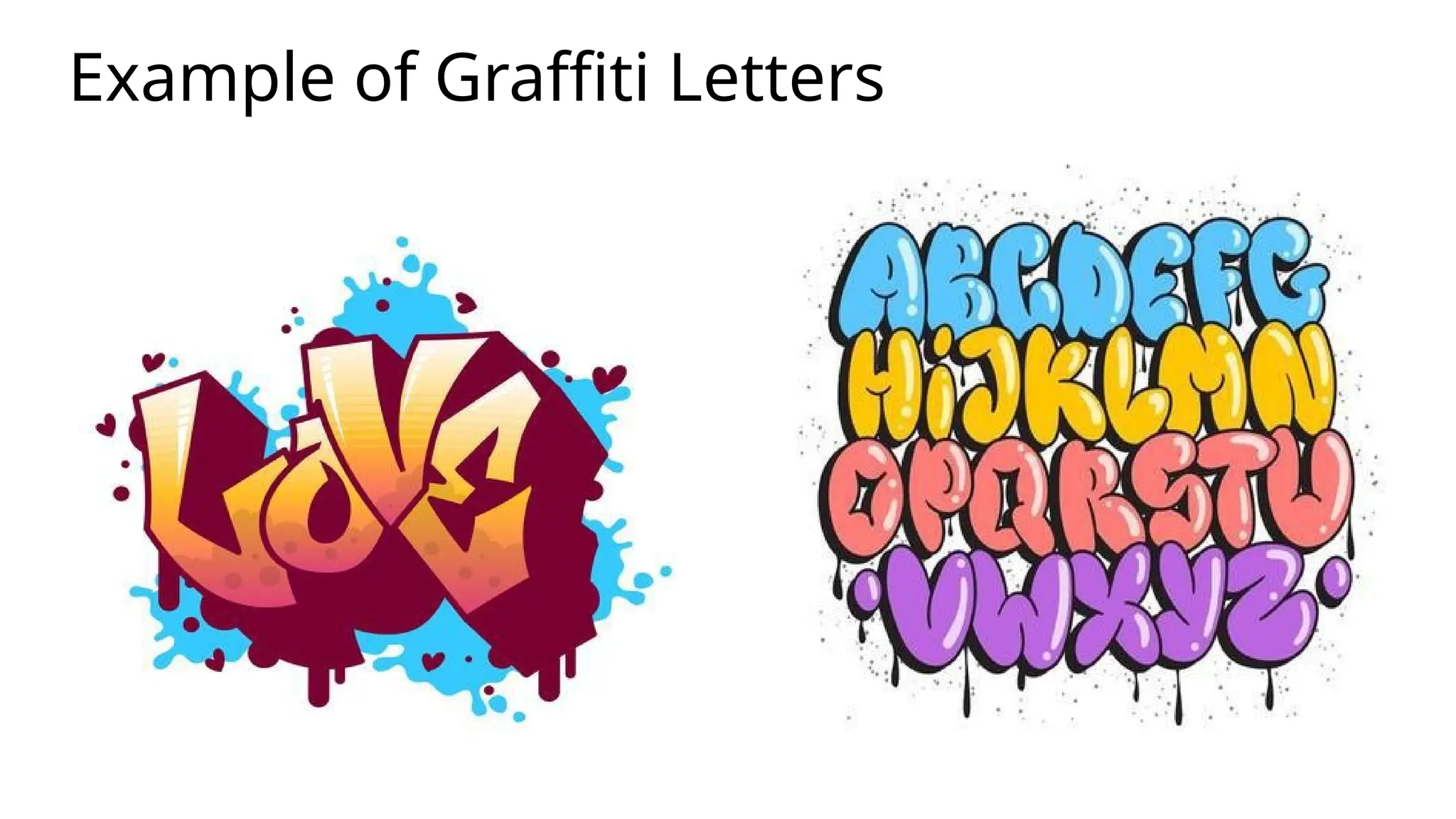 Street (letter and Graffiti) arts for Reading Visual Arts | PPT