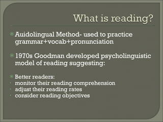 Reading & Writing | PPT
