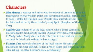 Silas Marner Characters