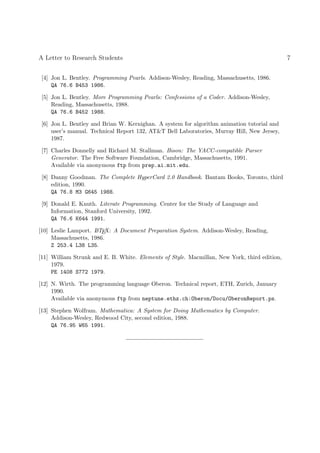 Reading1 A Letter To A Research Students | PDF