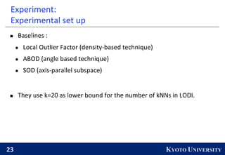 Local Outlier Detection with Interpretation | PPT