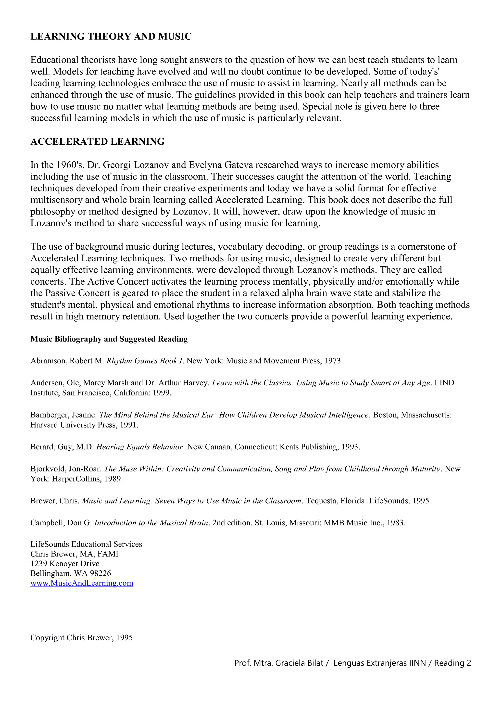 music and learning | DOCX