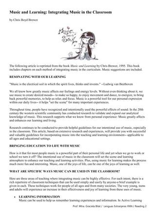 music and learning | DOCX