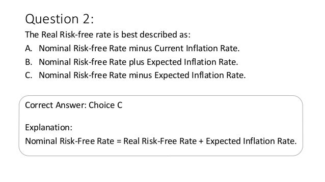 CFA Level 1 - Quantitative Methods - 5 Practice Questions