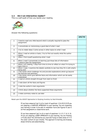 Reading academically Word doc | DOC