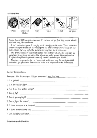 Reading activities | PDF