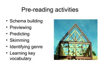 Reading activities and tasks | PPT