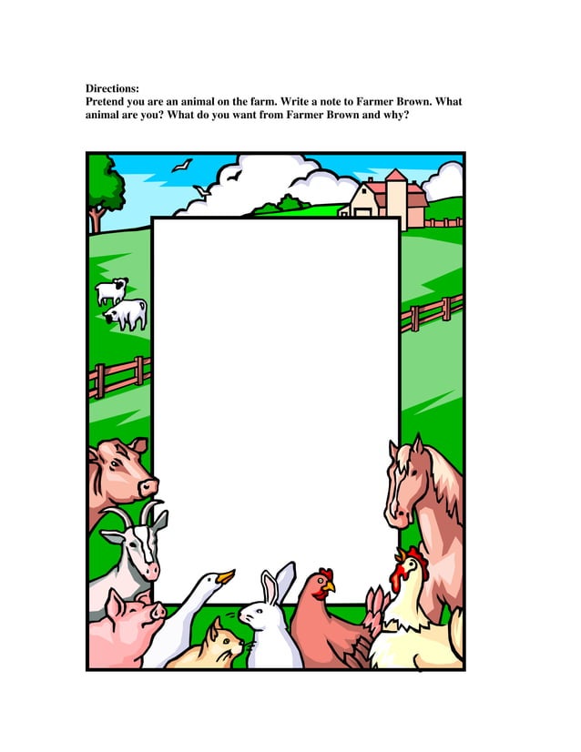 Reading activities click clack moo | PDF