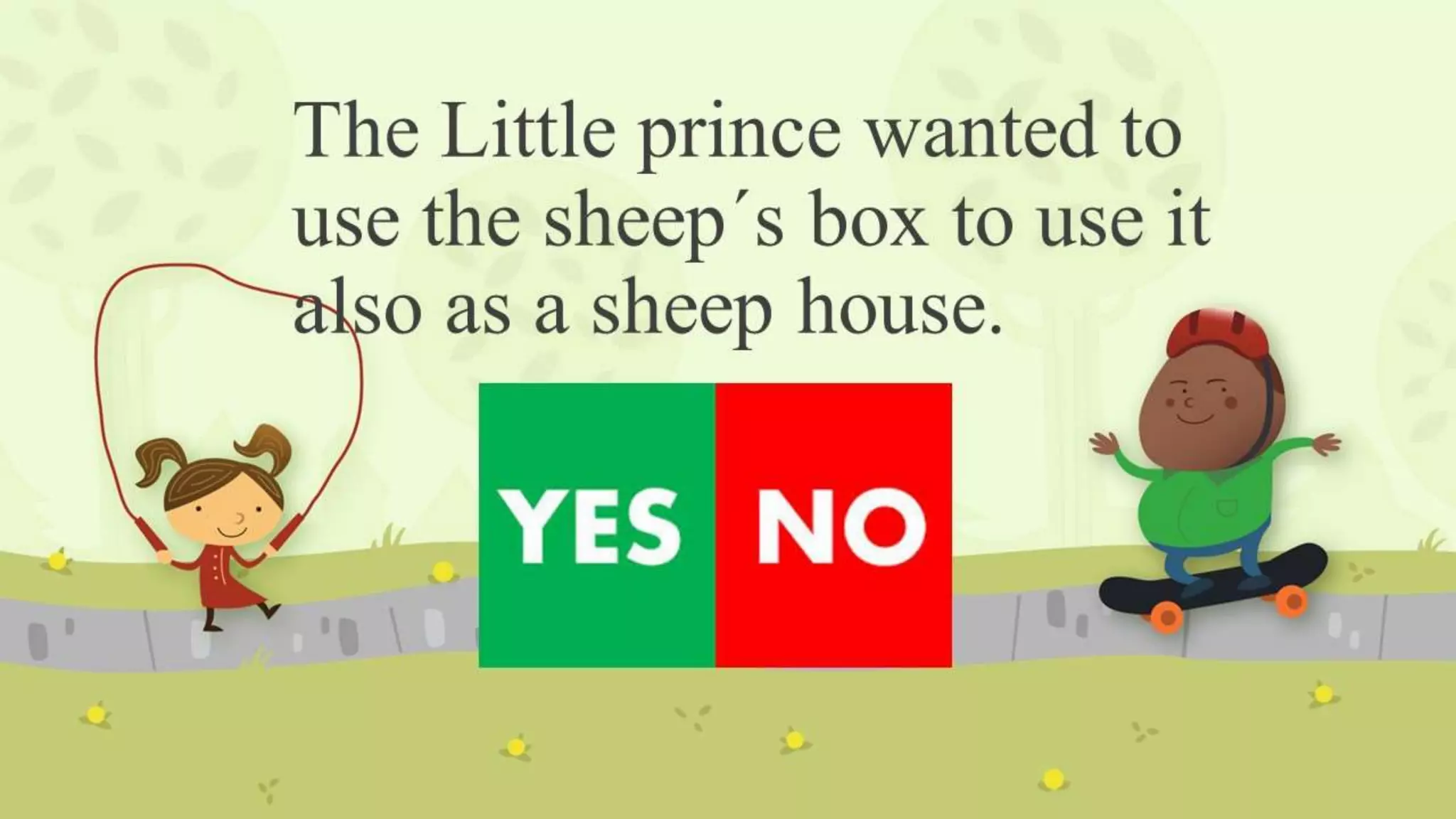 Reading activity final the little prince | PPTX