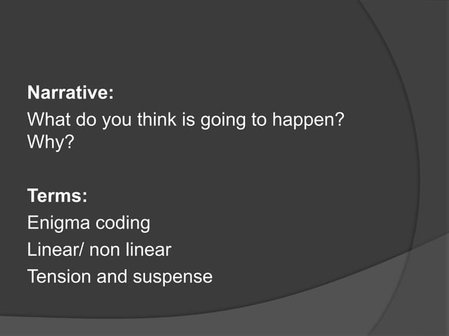 Reading a Sci Fi film extract | PPTX