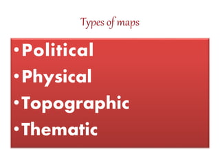 Reading a map | PPTX