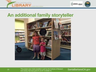 Reading Ambassadors and Summer Storytellers | PPT