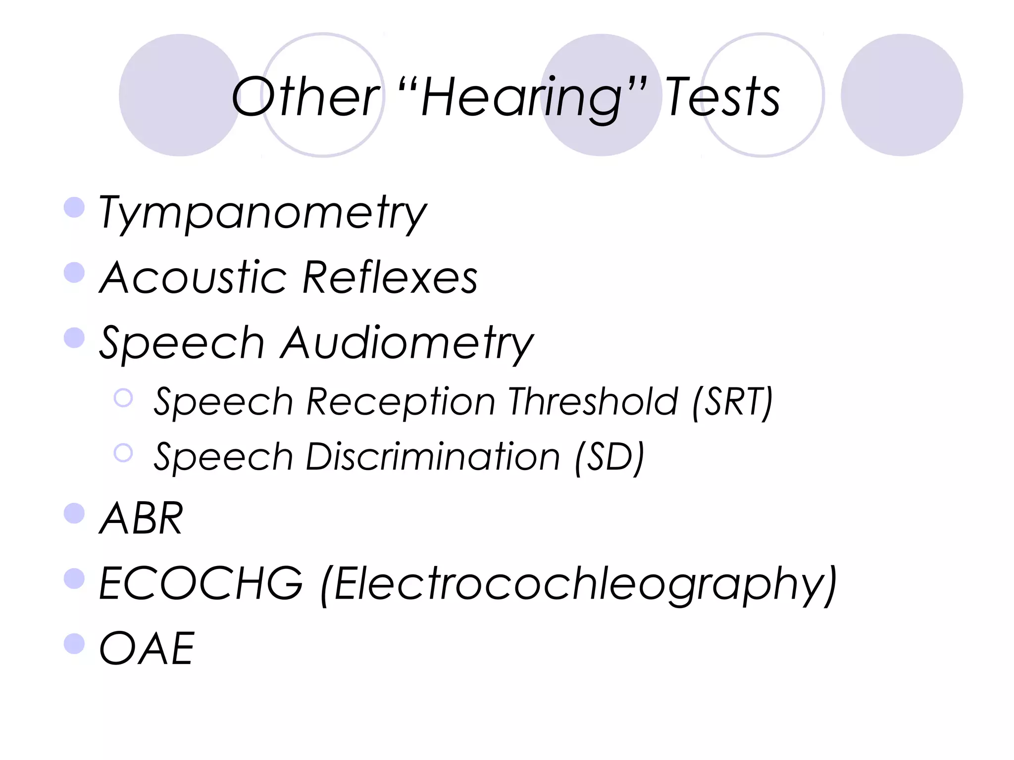 Reading an audiogram | PPT