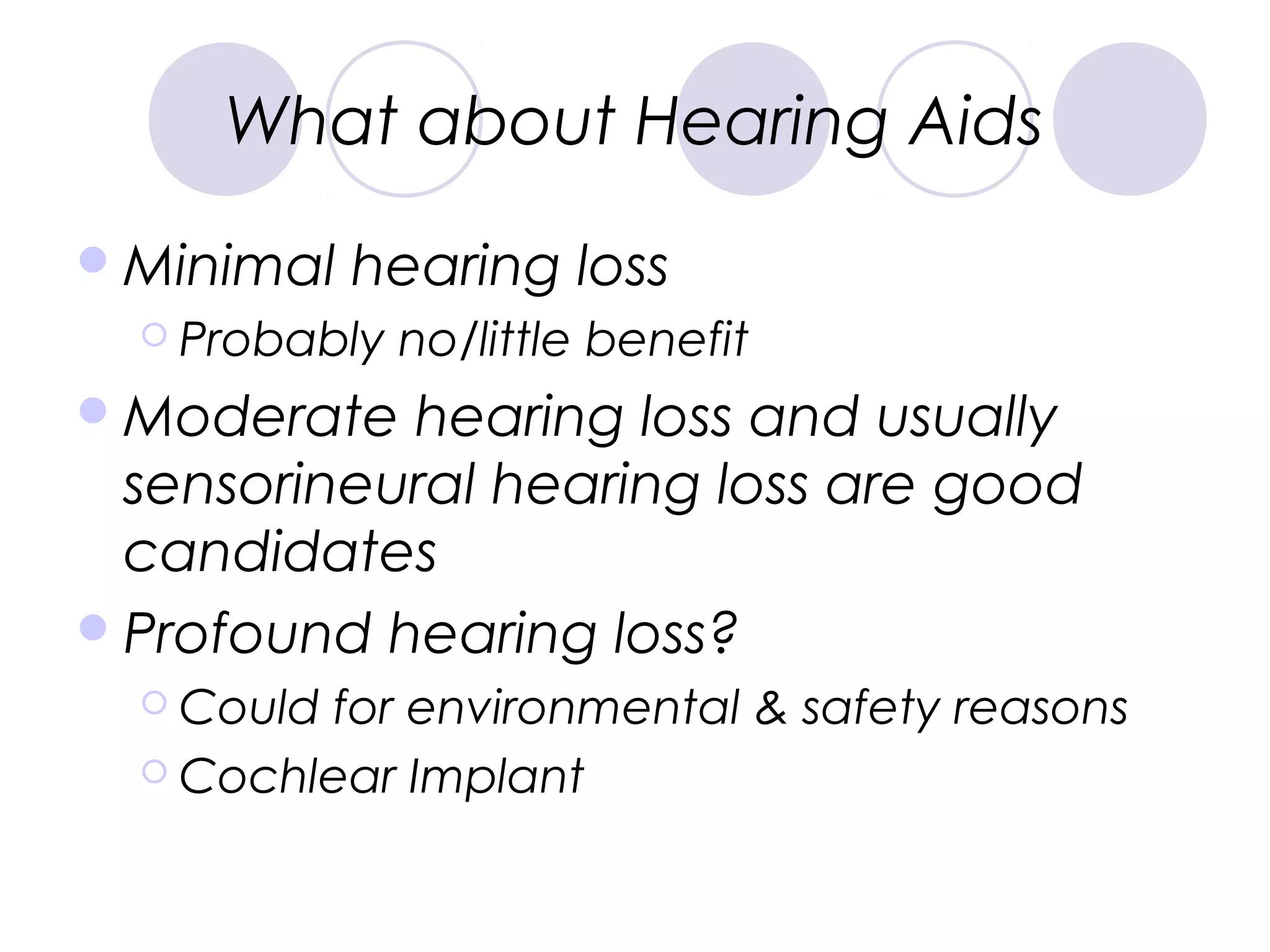 Reading an audiogram | PPT