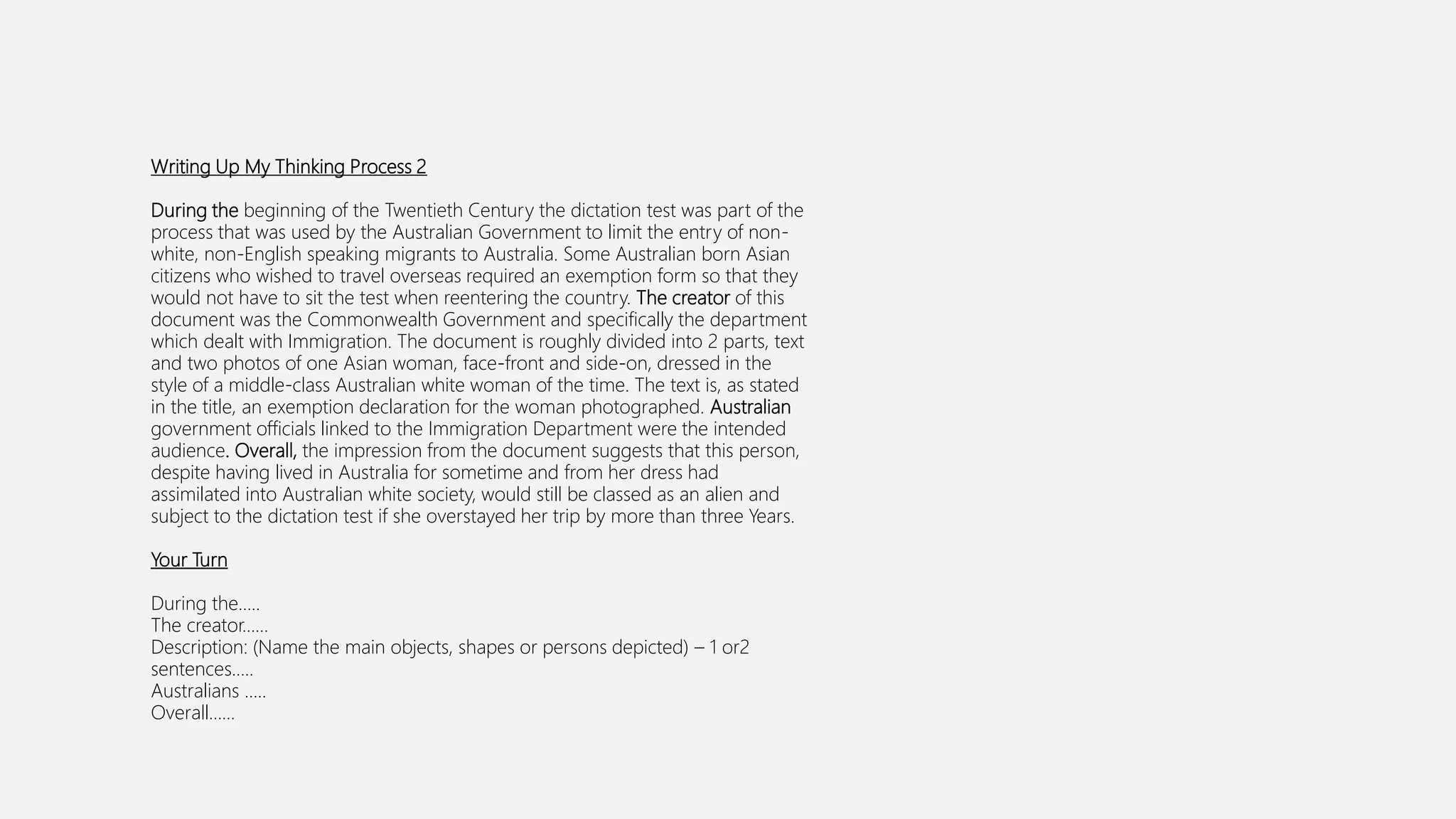 Understanding and analysing primary source material | PPTX