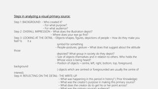 Understanding and analysing primary source material | PPT