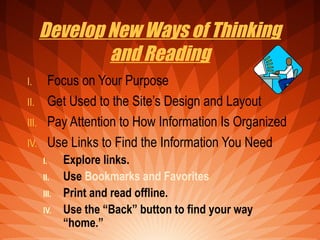 Reading and evaluating electronic sources | PPT