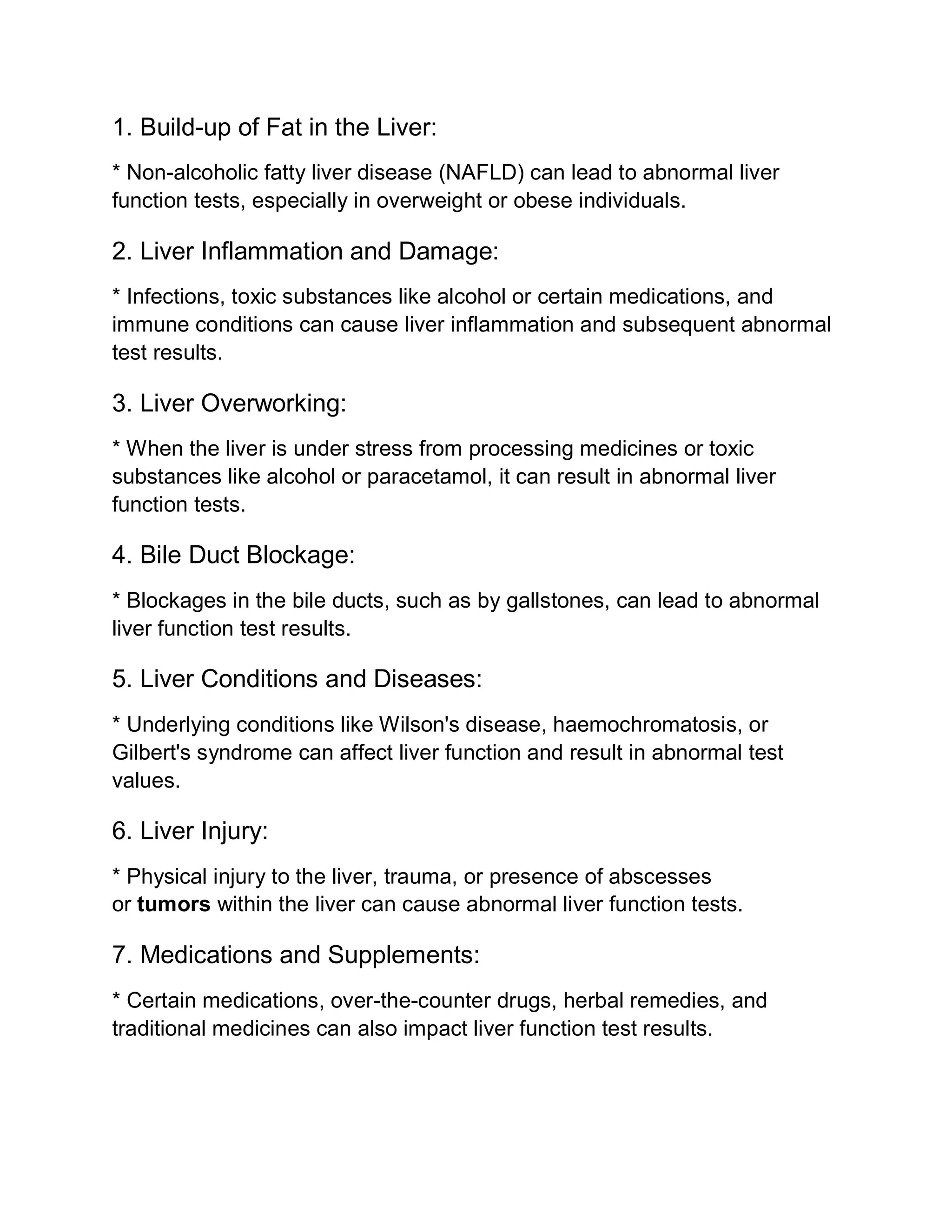 Reading And Interpreting Your Liver Function Test - A Guide To Commonly ...