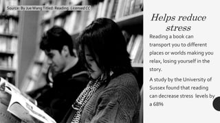 Reading and its benefits | PPT